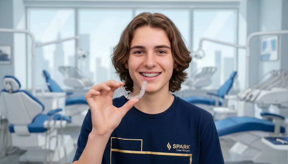SPARK Clear Aligners For Motivated Children And Teenagers